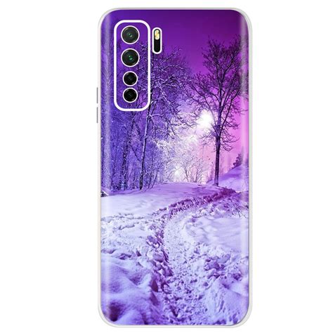 Huawei Nova Se Cdy Nx B Case Fashion Flower Pattern Printed Soft