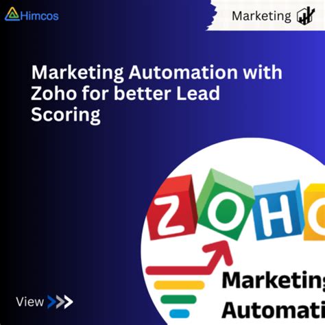 Marketing Automation With Zoho Himcos