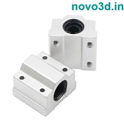 Silver Linear Bearing Slide Block Scs8uu Scs10uu Slide Unit Cnc 3d Printer Machine At Best Price