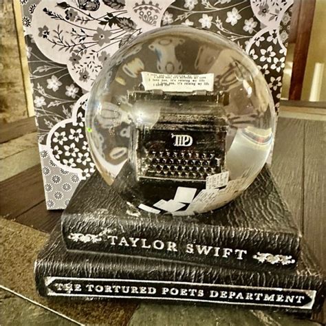 Taylor Swift Other New Taylor Swift Ttpd Snow Globe Tortured Poets Department Poshmark
