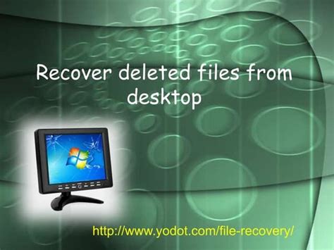 Recover Deleted Files From Hard Drive Ppt