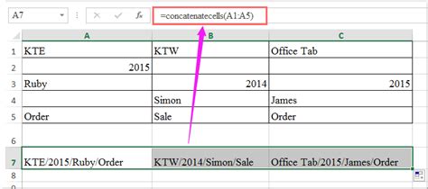 How To Concatenate Cells Ignore Or Skip Blanks In Excel