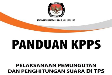 Link Download Buku Panduan Kpps Pilkada 2024 Format Pdf Resmi Dari Kpu Projabar