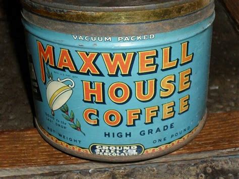 Vintage Maxwell House Coffee Can