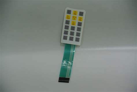 PVC Membrane Switch Control Panel LED Keypad F M LED Membrane Switch And Membrane Switch