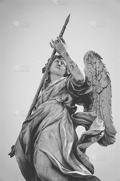 罗马 建筑和雕塑 天使雕像圣安杰洛城堡