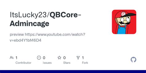 GitHub ItsLucky QBCore Admincage Preview Https Youtube Watch V Ebd Y BM D