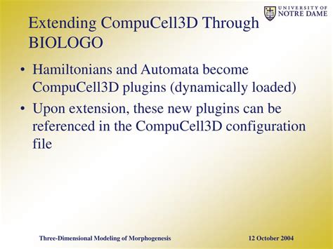 ppt three dimensional simulation of morphogenesis powerpoint