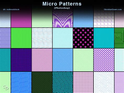 Micro Patterns Photoshop Patterns By Redheadstock Free Photoshop Patterns Pattern Pixel Pattern