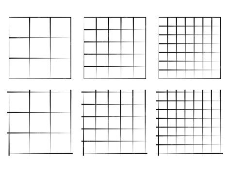 Premium Vector Horizontal Grid Lines In Graph Style Grid Shapes Vector Design