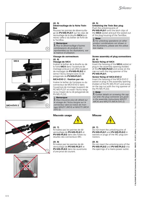 Multi Contact Mc4 Assembly Tool Plastic 2 Pack｜2 4 Weeks Ship Time Solar Kit Depot
