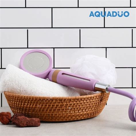 Aquaduo 아쿠아듀오 블라썸 와이드 필터 샤워기 Sf S 580w 핫트랙스