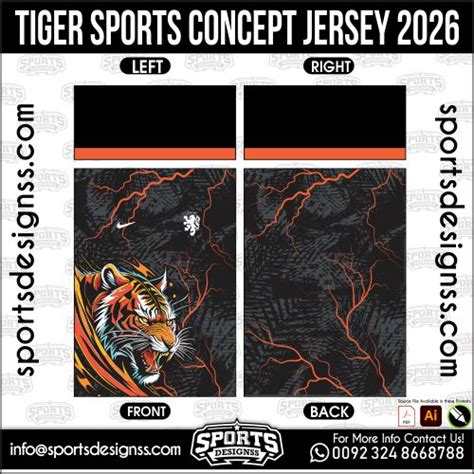 Tiger Sports Concept Jersey 2026 Sports Designss