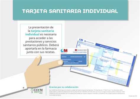Tarjeta Sanitaria Individual Formato Horizontal Pdf