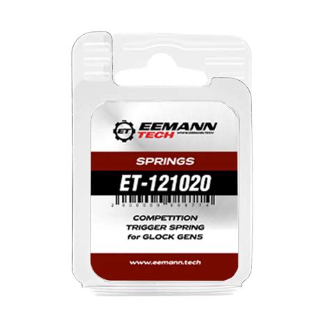 GLOCK Gen Competition Trigger Spring Eemann Tech IPSCStore Com