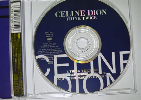 Yahooオークション Think Twice Celine Dion シンク・トワイス／セ