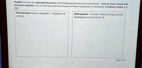 Texts Please Draw The Expanded Structure Showing All Carbon And Hydrogens Problem 3 Draw The