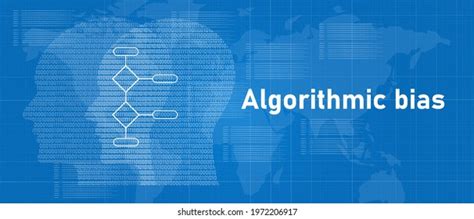 algorithmic bias fallacy algorithm making decision stock vector royalty free 1972206917