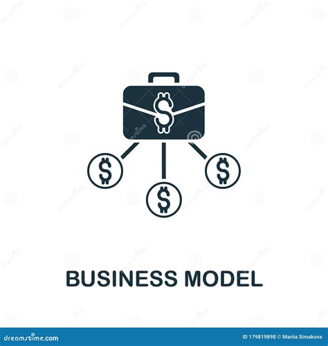 Business Model Icon From Digitalization Collection Simple Line