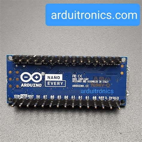 Arduino Nano Every With Headers ของแท้จาก Italy Arduino Raspberry Pi Nodemcu Iot Nvidia