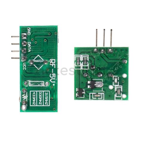 Kit Moduli Di Trasmissione E Ricezione 433mhz Rf Wireless Vendita Online Su Ziotester