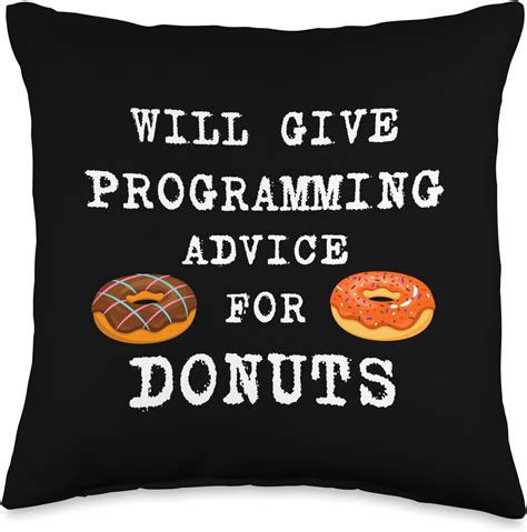 Programming Advice For Donuts Computer Code Funny