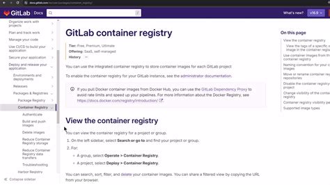 Publish Image To Gitlab Container Registry Kodekloud Notes
