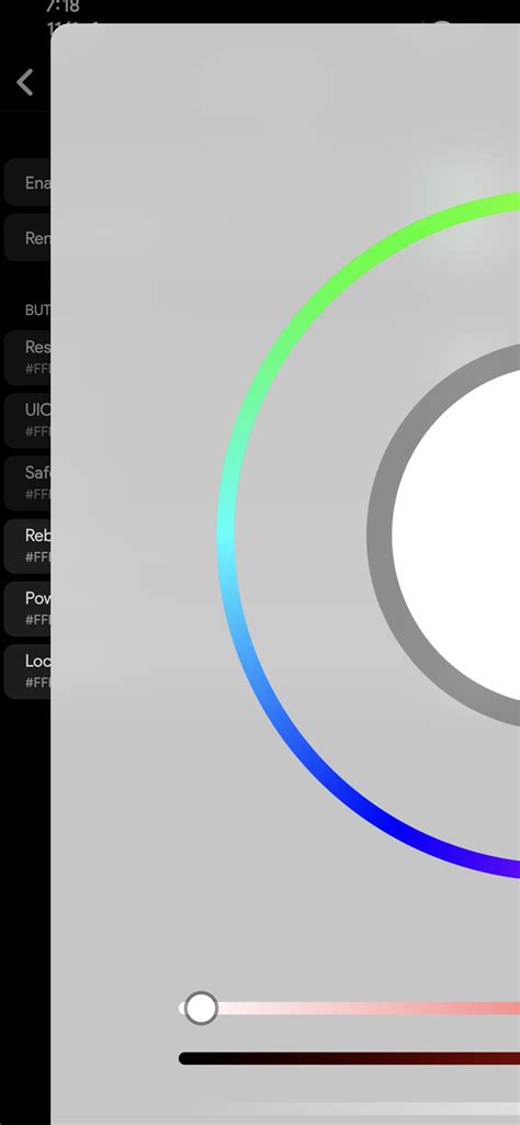 Help Why Does The Color Picker Keep On Showing Up Like This In Settings R Jailbreak