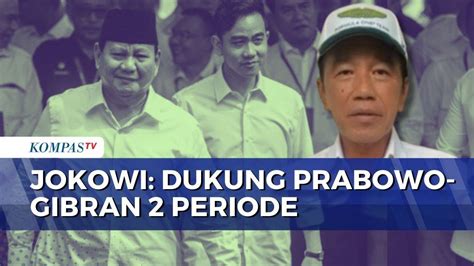Soal Relawan Dukung Prabowo Gibran 2 Periode Jokowi Memang Sejak Awal