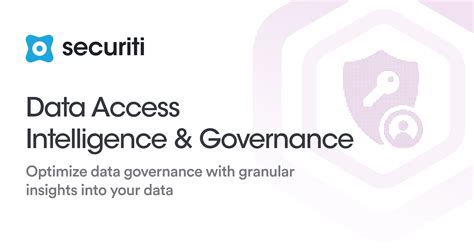 Data Access Intelligence And Governance Tool Securiti