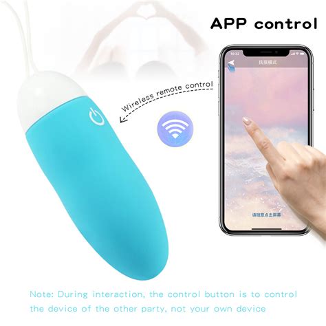 New Design Smart App Controller Mini Love Vibrating Wireless Remote Control Jump Egg Vibrator