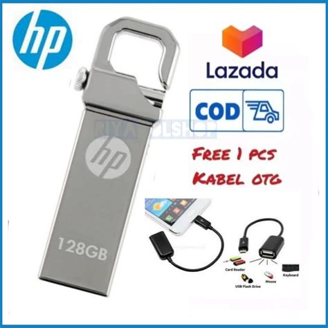 Flashdisk HP 128GB 64GB 32GB 16GB 8GB 4GBv250w USB Flashdisk Flash Disk Flash