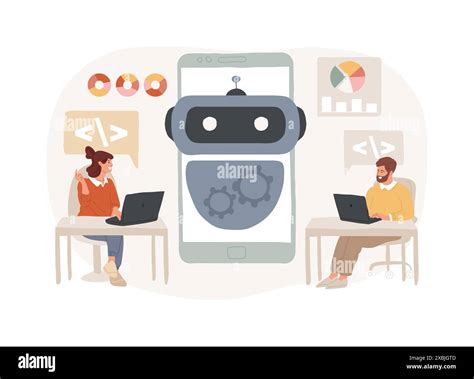 Chatbot Development Platform Isolated Concept Vector Illustration Stock Vector Image And Art Alamy
