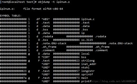 Readelf Nm Objdump 命令详解readelf Objdump Nm Csdn博客