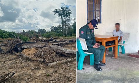 មេក្លោង កាប់ រានទន្ទ្រាន ដី ព្រៃ ឈើ រដ្ឋ ត្រូវ បាន សមត្ថកិច្ច ចាប់ បញ្ជូន ទៅកាន់ តុលាការ