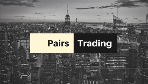 Algorithmic Trading Pairs Trading Strategy On Python