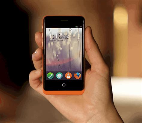 A Look At The First Firefox OS Phone Another Android Competitor