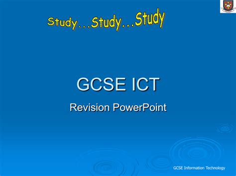 Gcse Ict Revision Lisnagarvey High School