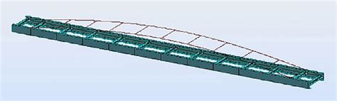 Finite Element Model And First Vibration Mode F227 Hz Of The Download Scientific Diagram