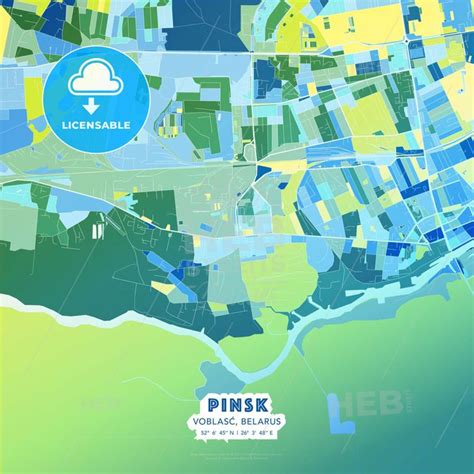 pinsk map print template in 2022 map vector print templates map print