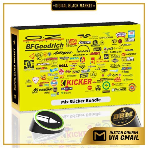 Jual Id27604 Mix Sticker Bundle For Coreldraw Coreldraw Shopee