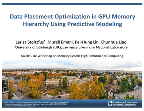 PPT Data Placement Optimization In GPU Memory Hierarchy Using