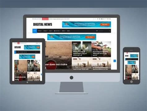 News Portal Website Development Service At ₹ 4500project In Indore