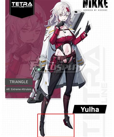 Nikke The Goddess Of Victory Blanc Bunny Girl Cosplay Shoes