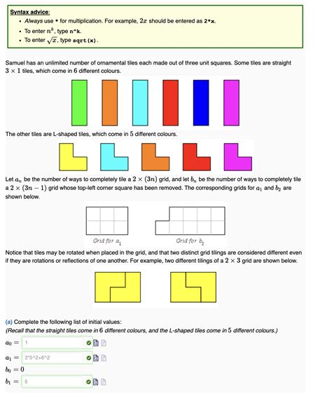 Solved Syntax Advice Always Use For Multiplication For Chegg Com