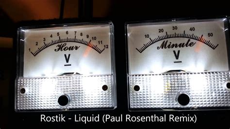 analog vu meter and clock showcase arduino forum