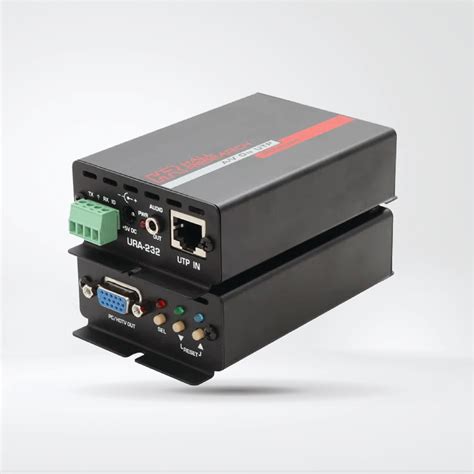 Ura 232 Vga Audio Rs232 Over Utp Receiver