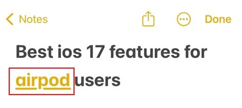 Hidden Features On IOS Notes App MashTips