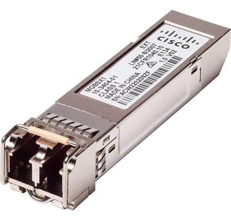 Módulo Óptico Gbic Ethernet Mgbsx1 Cisco Novo Lacrado Frete Grátis