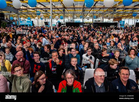 Young Audience Are Raising Their Hands To Be Chosen By James Hobson Aka The Hacksmith While He